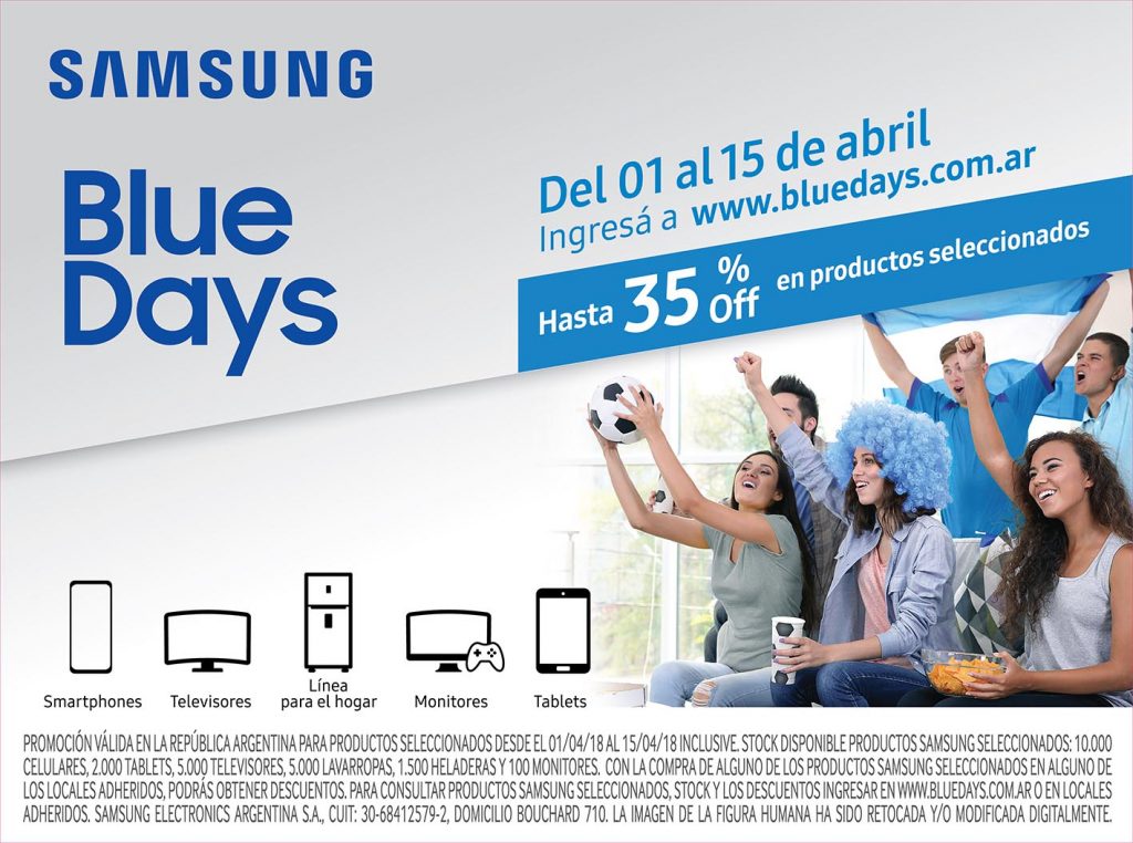 Samsung lanza una nueva edición de Blue Days con increíbles descuentos ...
