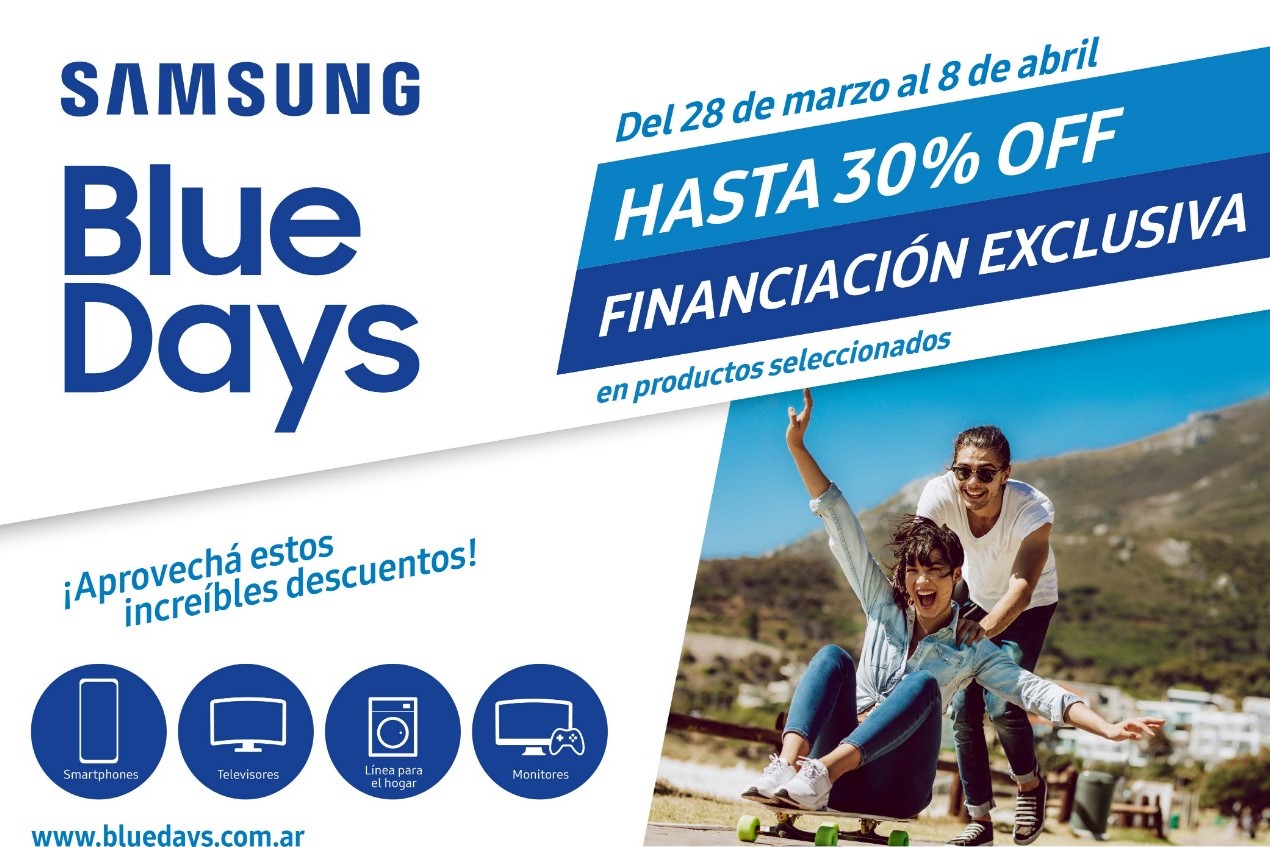 Samsung lanza una nueva edición de Blue Days con descuentos y ...