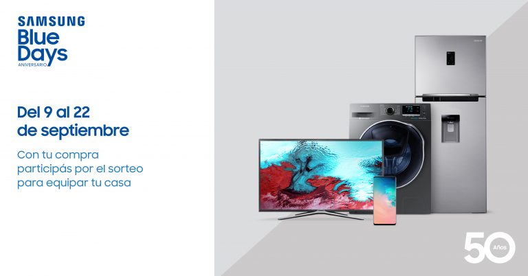 Samsung festeja sus 50 años con hasta 25% de descuento, 18 cuotas sin ...