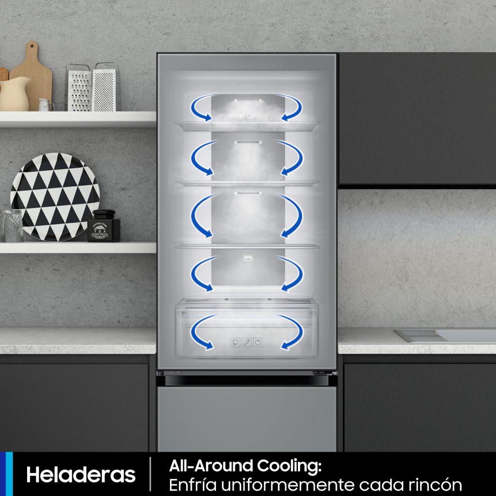 Samsung presenta en el país el nuevo lineal de heladeras Bespoke ...