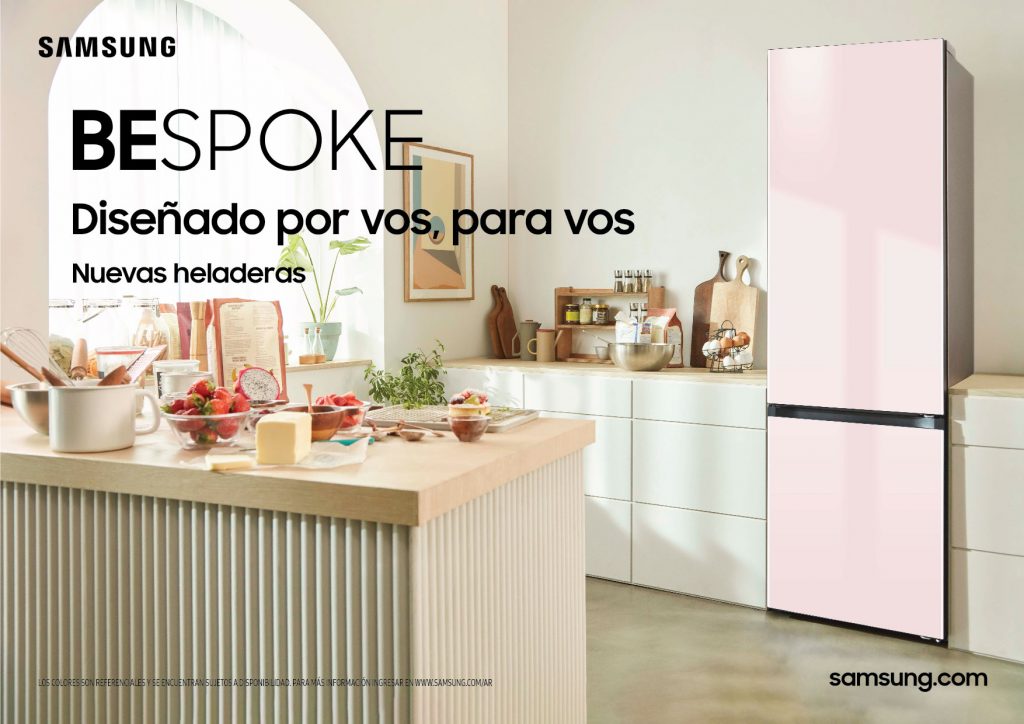 Llegan a Argentina las nuevas heladeras Bespoke de Samsung: conocé todos los beneficios de pre ...