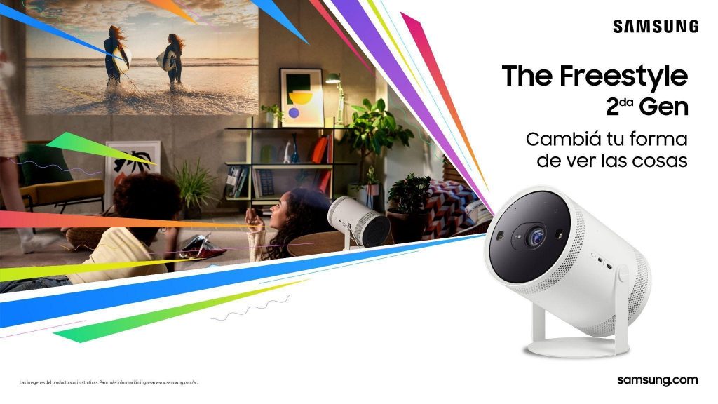 Redefiniendo la pantalla portátil: conocé el nuevo Samsung The Freestyle 2da Gen – Samsung ...