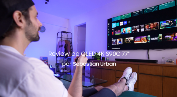 Sebastián Urban explora la tecnología del Samsung OLED 77”, el ...