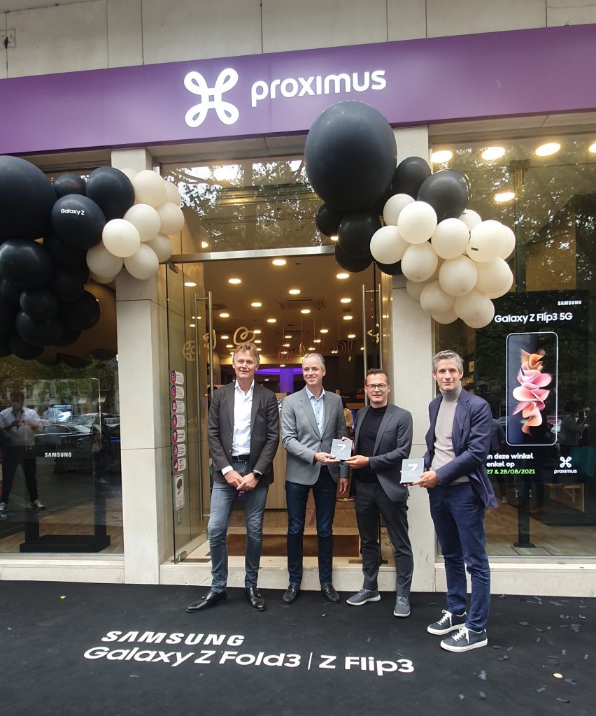 News Alert: De CEO’s van Samsung en Proximus lanceren de verkoop van ...