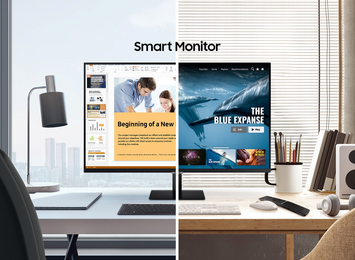 Avec le Smart Monitor, Samsung lance un écran polyvalent pour le travail, les études et les ...