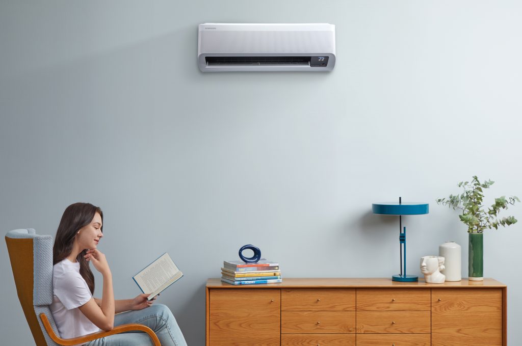 Chega de vento! Samsung lança nova linha de ar-condicionado e expande ...