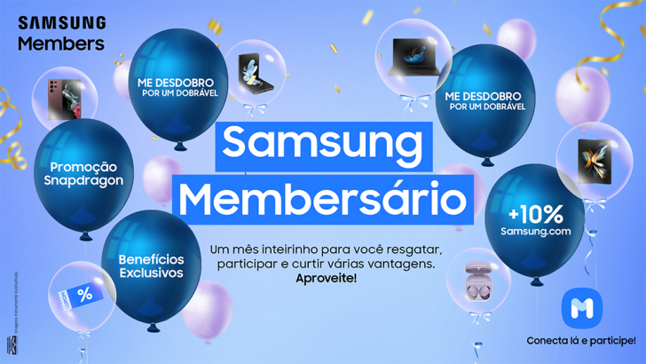 Comunidade Samsung Members celebra o Membersário com ofertas, concursos ...