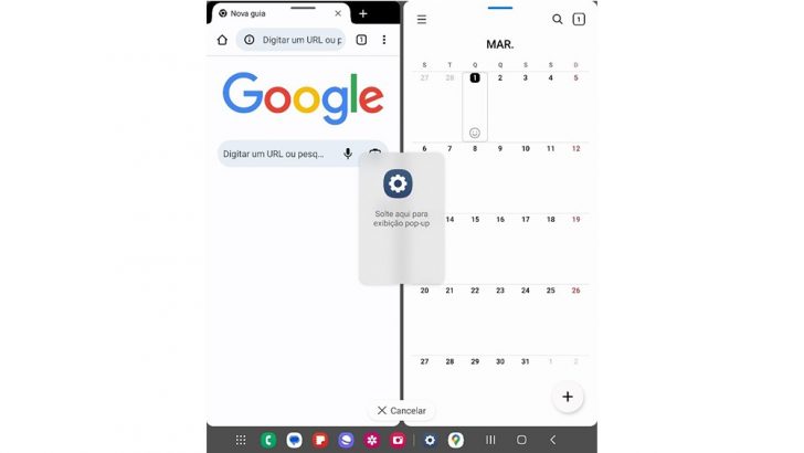 Samsung Galaxy Z Fold4 5G: saiba como acessar três aplicativos ...
