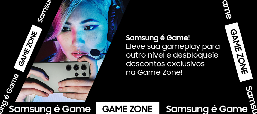 Samsung inaugura a Game Zone, espaço para as pessoas conhecerem a linha ...