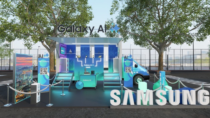 Samsung leva caminhão de experiências com Galaxy AI para universidades ...