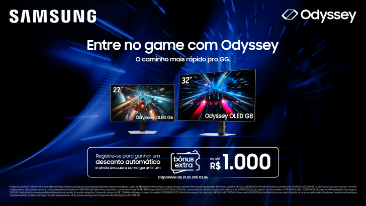 Pré-registro Samsung Odyssey: saiba mais sobre os novos monitores OLED ...