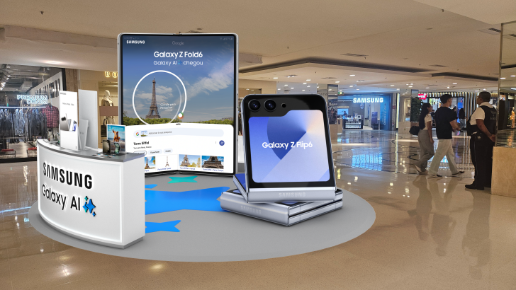 Samsung lança quiosques em shoppings brasileiros para o lançamento dos ...