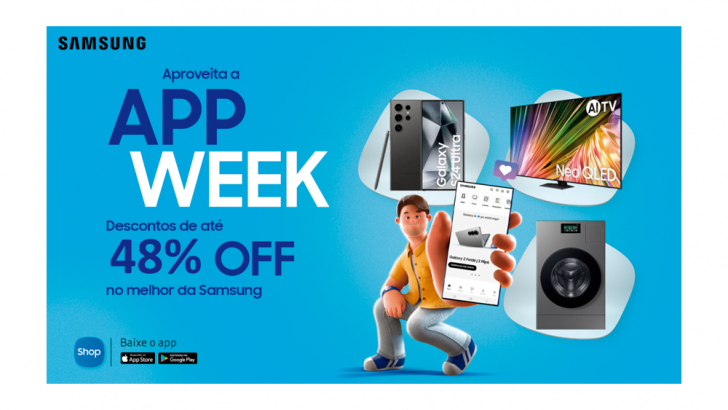 APP Week traz semana de descontos de até 48% no Samsung Shop App ...