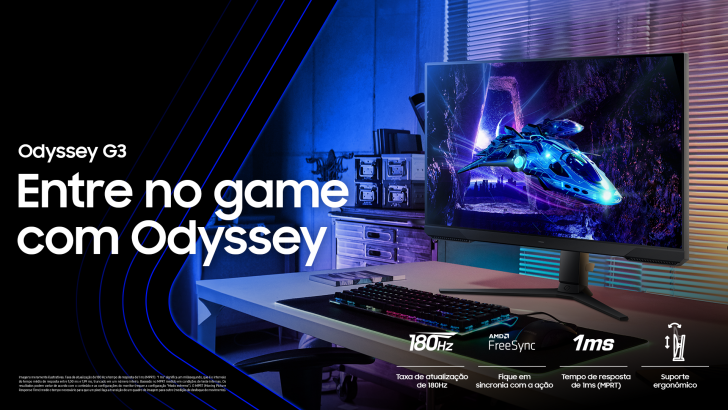Monitor Samsung Odyssey G3: seu primeiro passo no universo gamer com ...