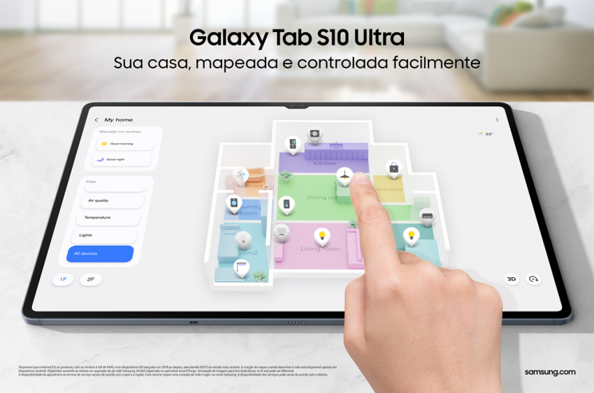 Samsung lança série Galaxy Tab S10, com tablets feitos para ...