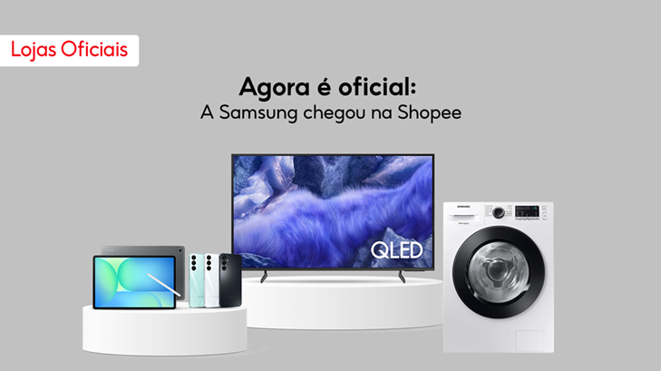 Samsung anuncia loja oficial na Shopee com portfólio completo de ...