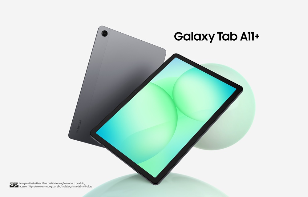 Galaxy Tab A11+ chega ao Brasil com inteligência artificial ...