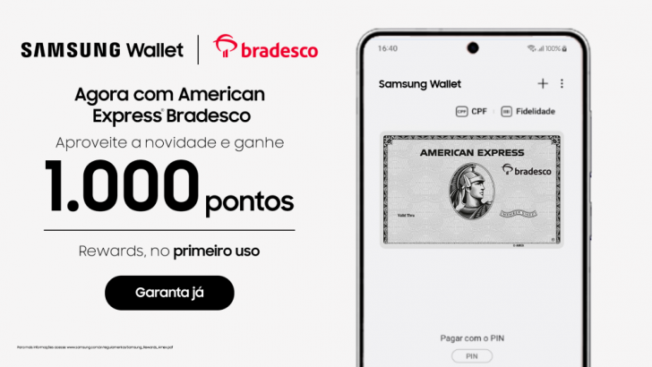 Samsung Wallet expande cobertura para cartões Bradesco da bandeira ...