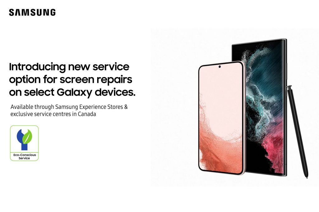 Samsung Canada Introduces New Option for Screen Repair Service ...