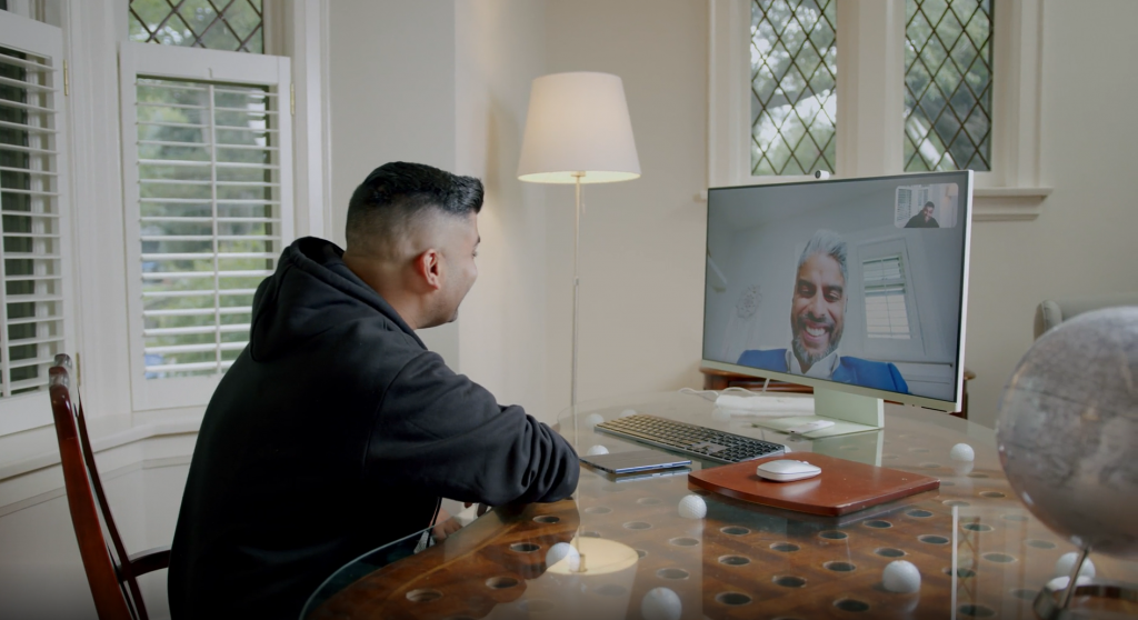 Samsung tech connects national sports anchor Faizal Khamisa with ...