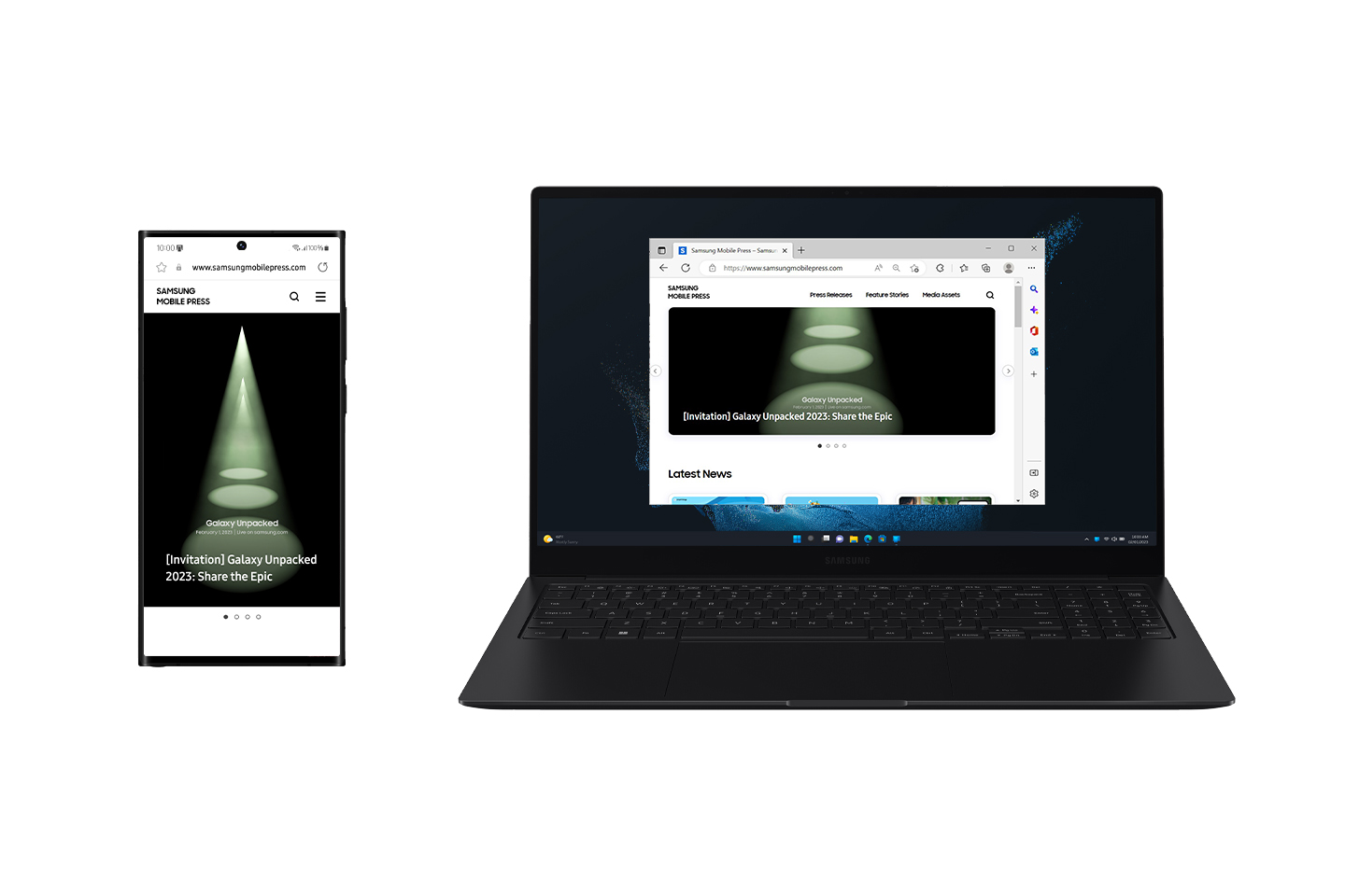 Users Can Now Enjoy Continuous Browsing Experiences between Galaxy ...