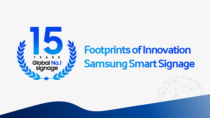 [Infographic] Footprints of Innovation: Samsung Signage Ranks No. 1 ...
