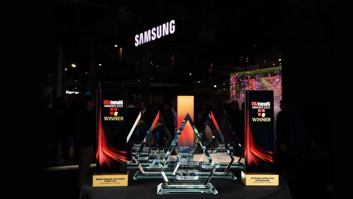 Samsung’s AI-Driven and Sustainable Signage Solutions Earn Top Awards ...