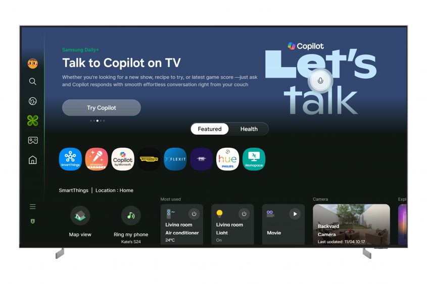 Samsung Brings Microsoft Copilot to 2025 TVs and Monitors, Unlocking ...