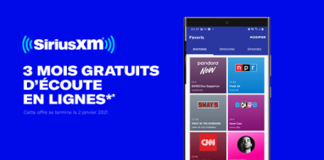 SiriusXM et Samsung Canada s’associent pour donner aux utilisateurs un ...