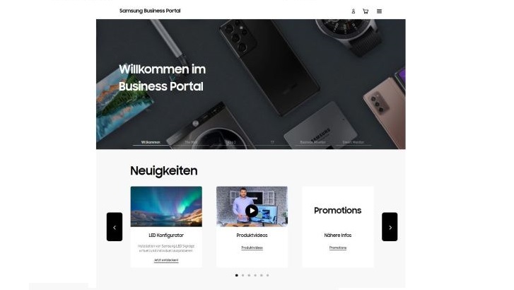 Samsung lanciert Business Portal für Geschäftspartner – Samsung ...
