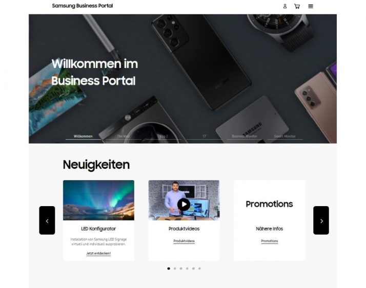 Samsung lanciert Business Portal für Geschäftspartner – Samsung ...