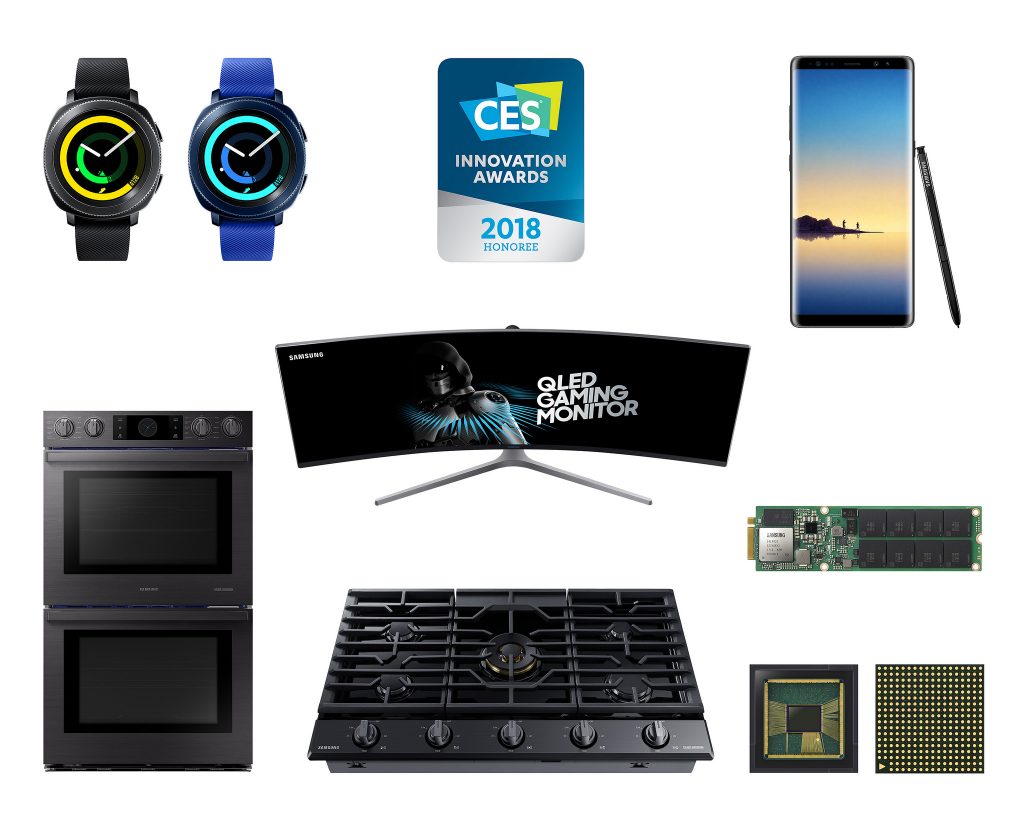 Samsung recibe 36 premios de Innovación en CES 2018 y destaca en Diseño ...
