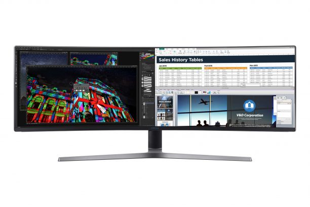 Samsung presentó monitor curvo para empresas – Samsung Newsroom Chile