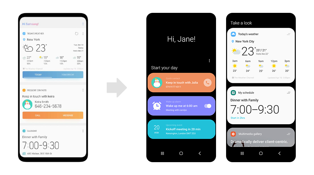 Minimalismo y enfoque: la nueva interfaz de Samsung – Samsung Newsroom ...