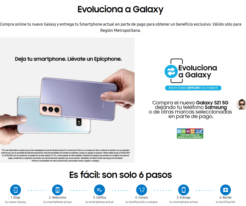 Samsung Chile suma nuevas experiencias digitales para comprar desde ...