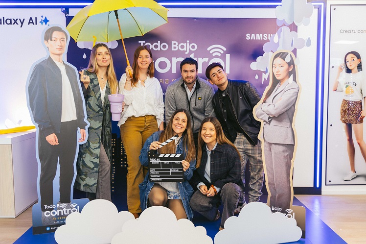 Samsung celebró el lanzamiento en Chile de Todo Bajo Control, su primer ...