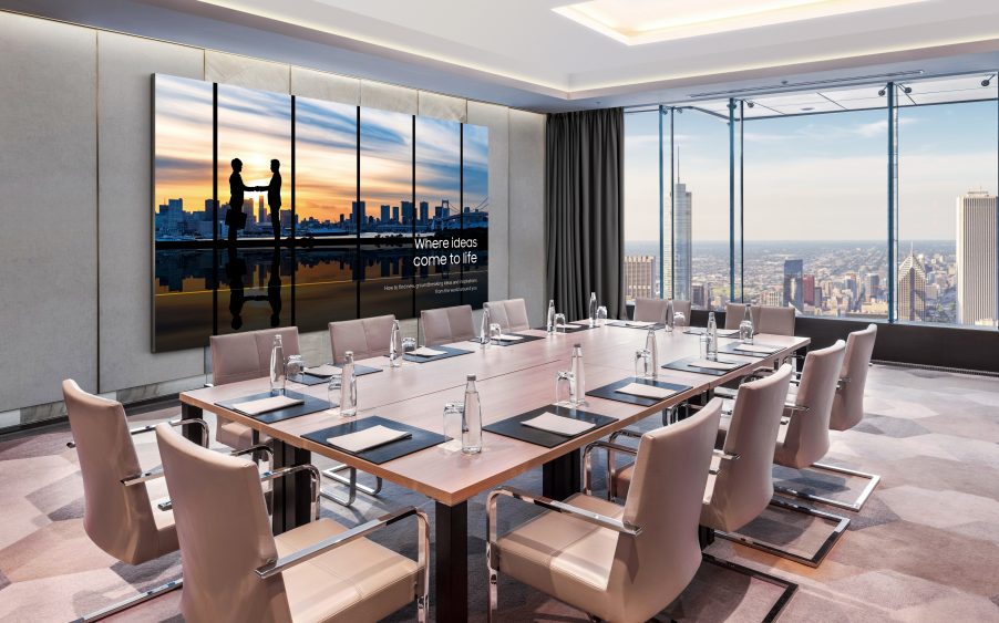 Turbo für‘s Business: Samsung The Wall All-in-One macht Meetingräume ...