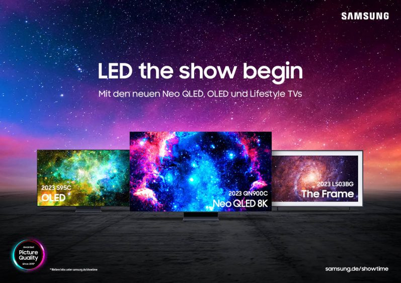 Herausragende Bildqualität im Fokus der neuen Samsung „LED the show ...
