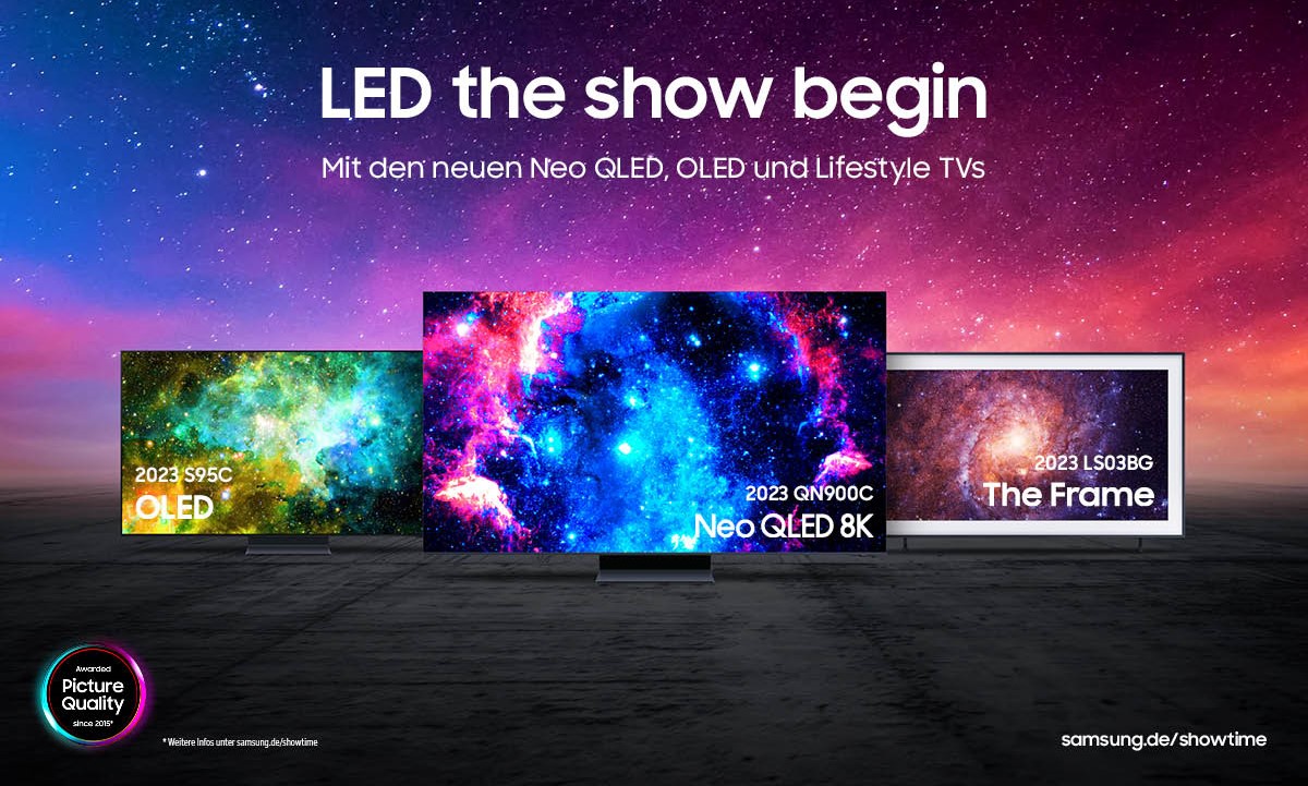 Herausragende Bildqualität im Fokus der neuen Samsung „LED the show begin“ Kampagne – Samsung ...