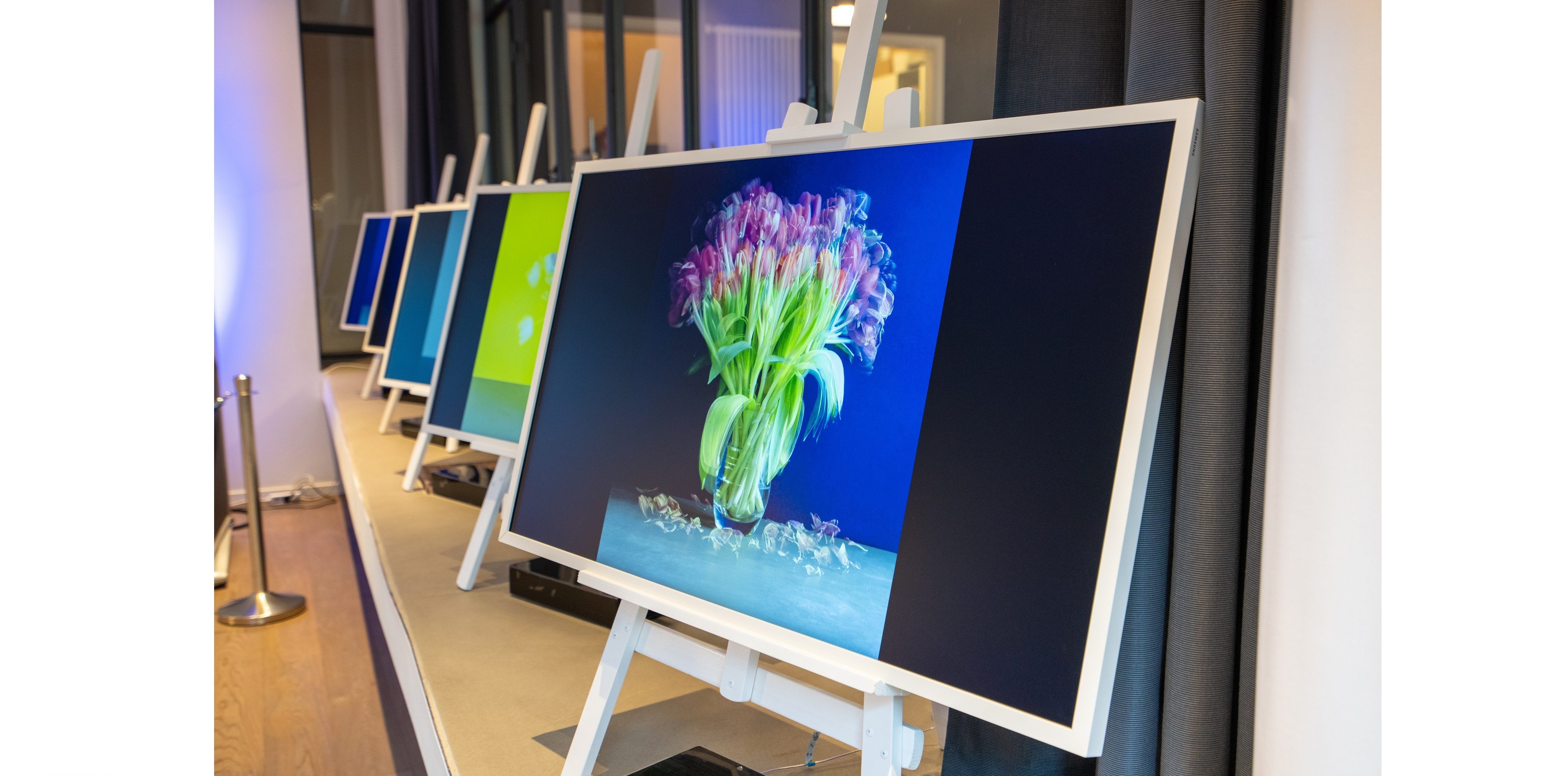 Kunstvoll in Szene gesetzt: Samsung TVs und Displays zeigen innovative ...