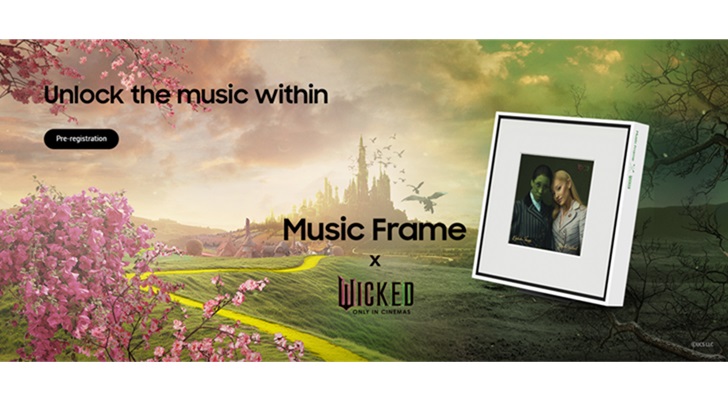 Samsung verzaubert die IFA 2024 mit der Music Frame WICKED Edition ...