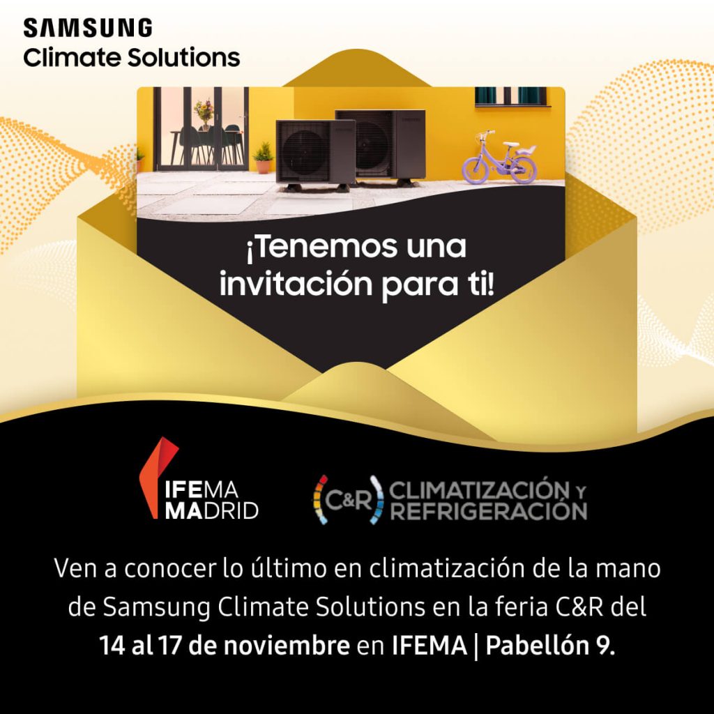 Samsung Air Conditioning Europa estará presente en la feria C&R 2023 con el nuevo EHS Mono R290 ...