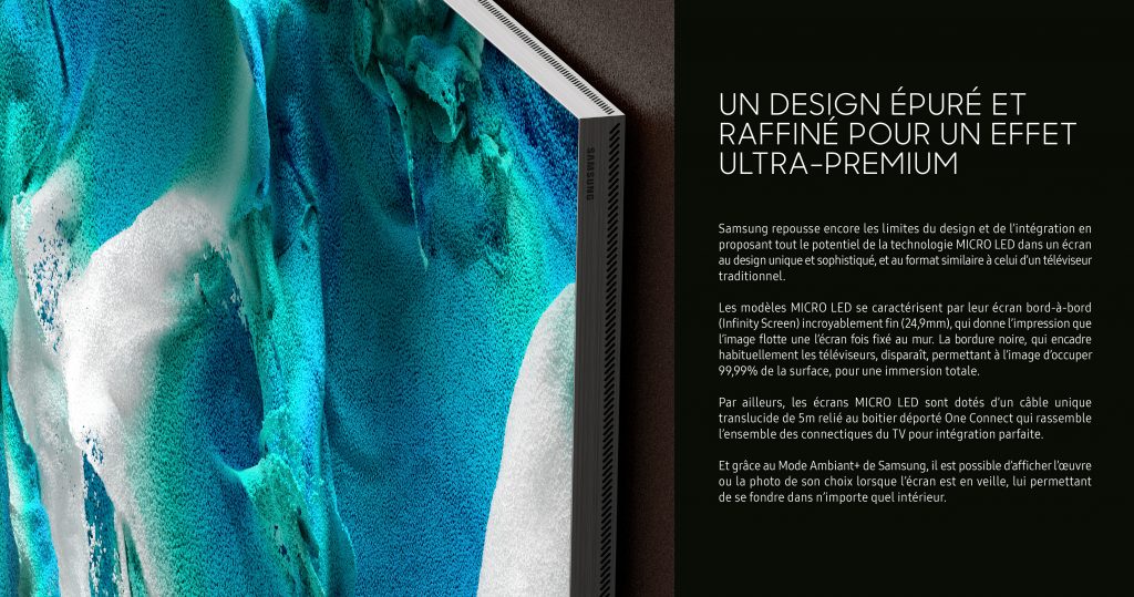 Samsung MICRO LED : L’innovation ultime – Samsung Newsroom France