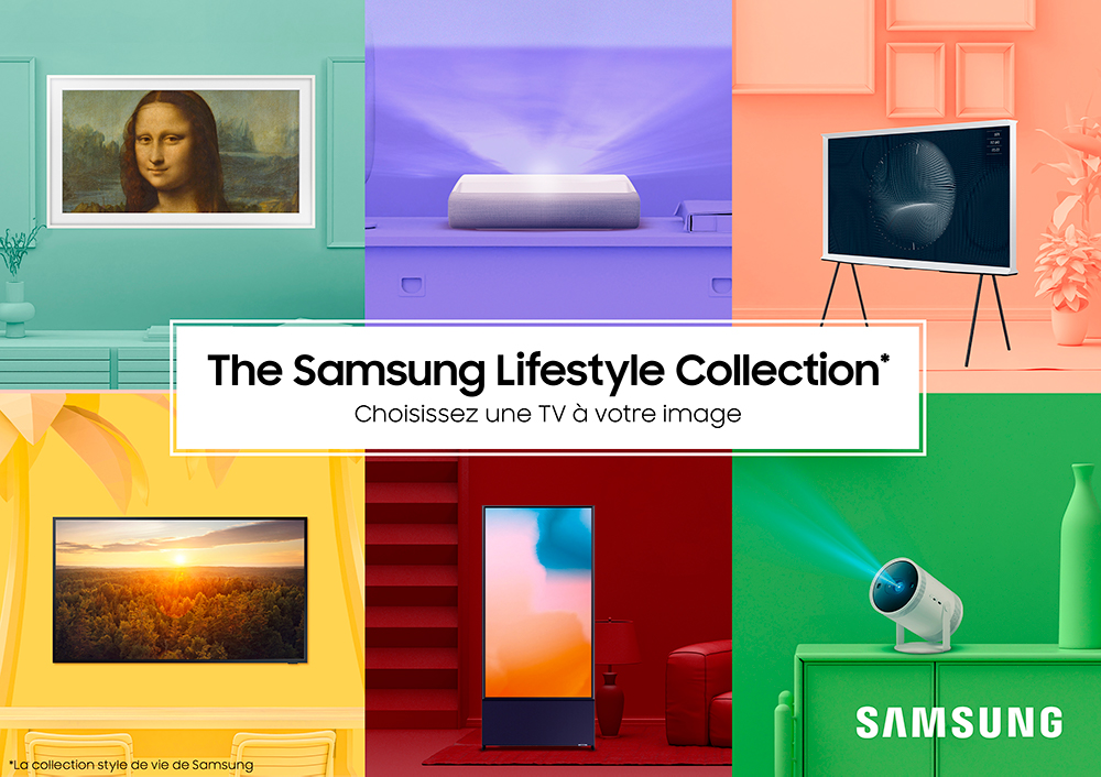 The Samsung Lifestyle Collection : des TVs pour tous – Samsung Newsroom ...