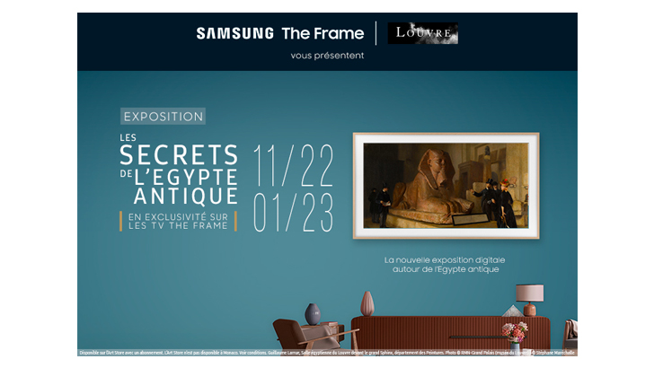 Samsung et le Louvre présentent « Les secrets de l’Égypte antique », leur seconde exposition ...