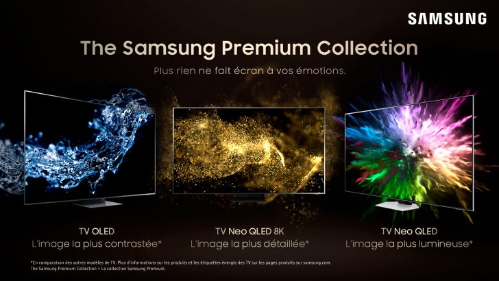 Samsung annonce le lancement en France de sa nouvelle gamme de téléviseurs Premium Collection ...