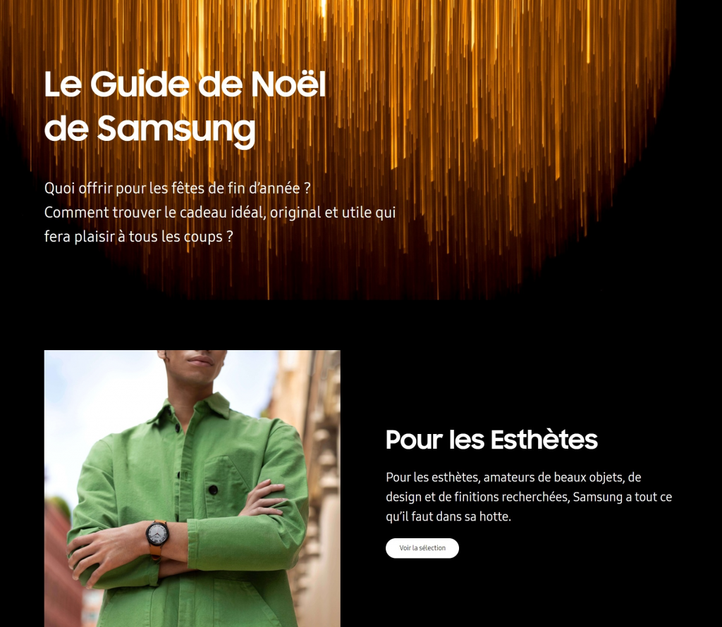 Samsung dévoile sa sélection Noël 2023 – Samsung Newsroom France