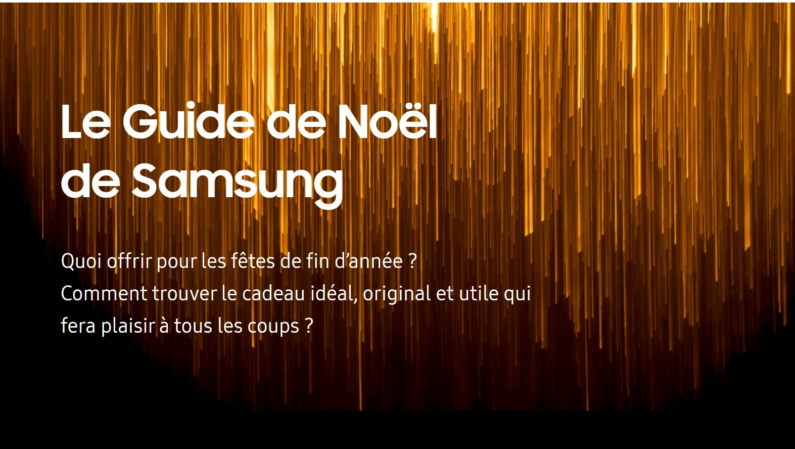Samsung dévoile sa sélection Noël 2023 – Samsung Newsroom France