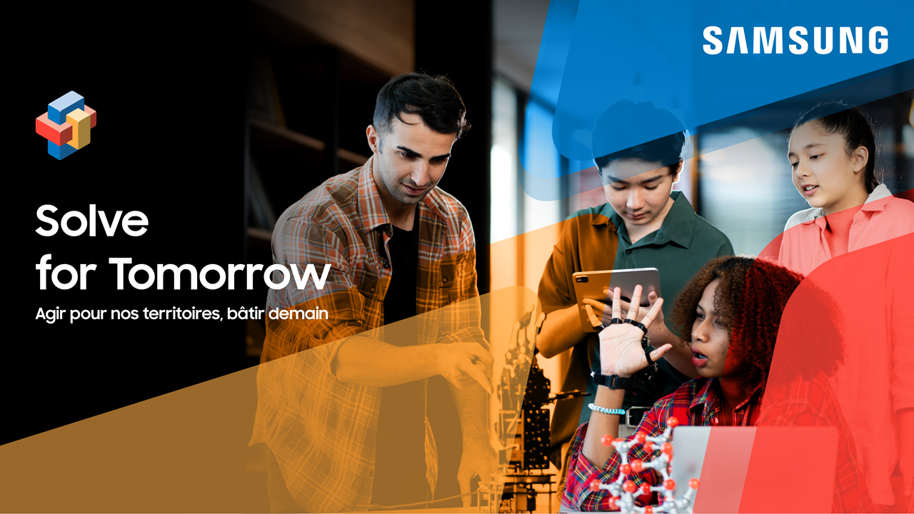 Edition 2025 du programme Solve For Tomorrow : Samsung Electronics France invite les jeunes ...