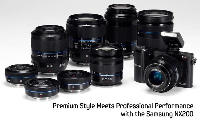 Premium Style Meets Professional Performance with the Samsung NX200 ...